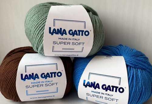 Пряжа италия Lana Gatto (super soft, merinocot)