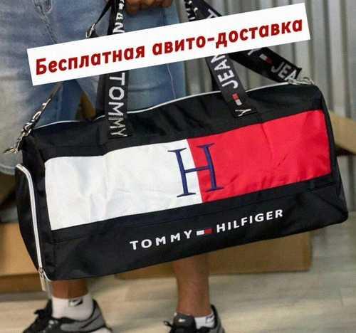 Спортивная сумка ommy Hilfiger черная