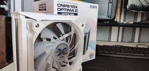 Белая RGB Башня Zalman cnps 10X Optima II