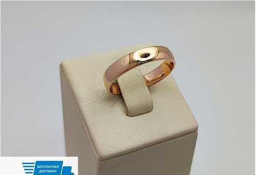 Золотое обручальное кольцо 585* р.17,5 3,01гр