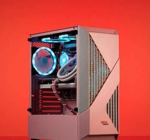 Игровой компьютер fatality64 RTX 4060 8GB NEW Ryzen 5 7500F Evesky firerose F3-A pink