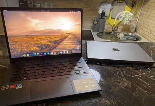 14" ASUS Vivobook Pro M3401Q, 512 ГБ, Ryzen 7 5800H, RAM 16 ГБ, Radeon Graphics