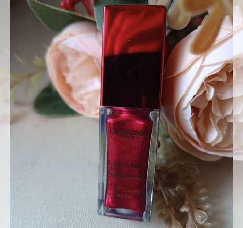 Clarins lip oil масло для губ 08 тестер