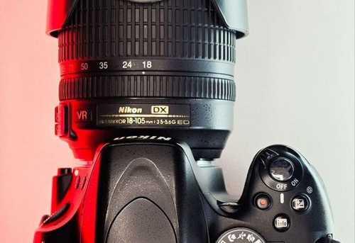 Фотоаппарат Nikon d5100 18-105mm kit