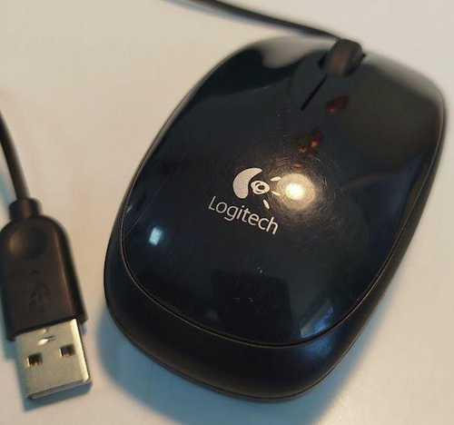 Мышь компьютерная оптическая Logitech m-u0017 USB