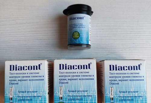 Тест полоски диаконт diacont