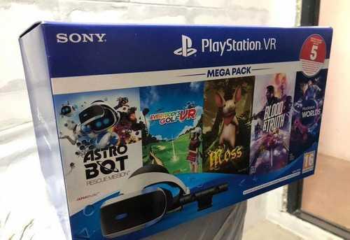 Шлем сони playstation VR mega pack новый