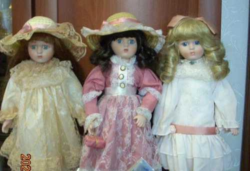 Коллекционные куклы 40 см с клеймом из Бельгии
