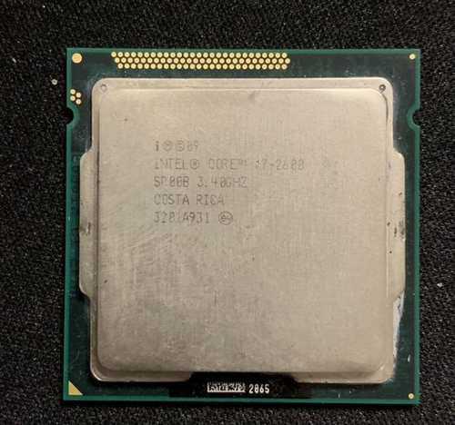 Процессор Intel core i7 2600