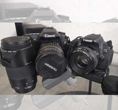 Canon 650d 40d   объективы