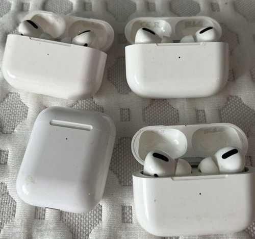 Беспроводные наушники apple airpods реплика 4шт