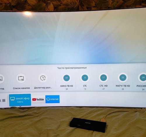 Телевизор SMART tv бу samsung 55