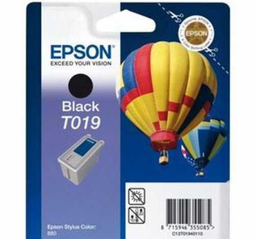 Картридж Epson T019 Black C13T019402