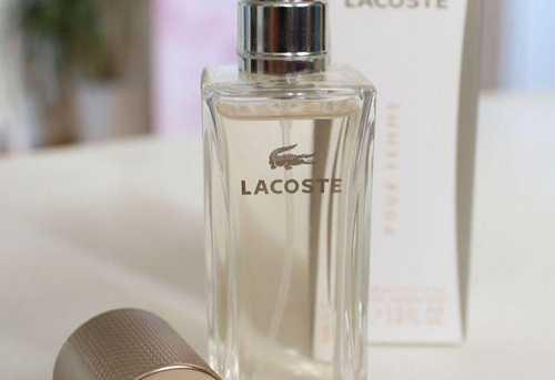 Lacoste pour femme женский парфюм