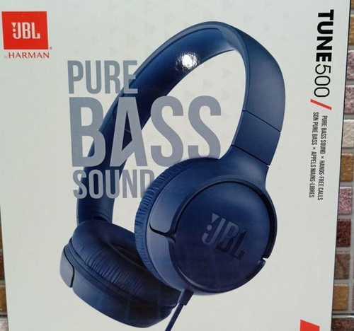 Наушники JBL tune 500 Blue