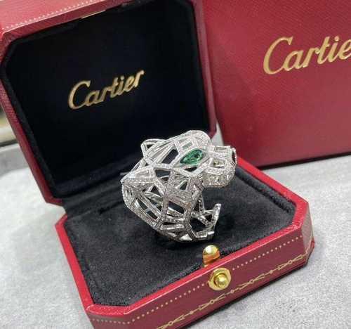 Cartier panthere кольцо