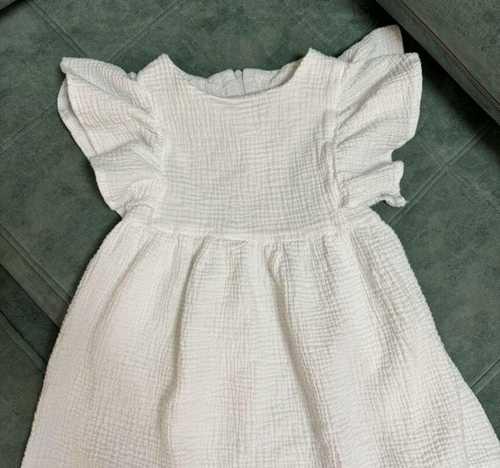 Муслиновое платье для девочки 116