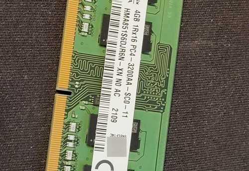 Оперативная память PC4 3200 4 GB DDR4