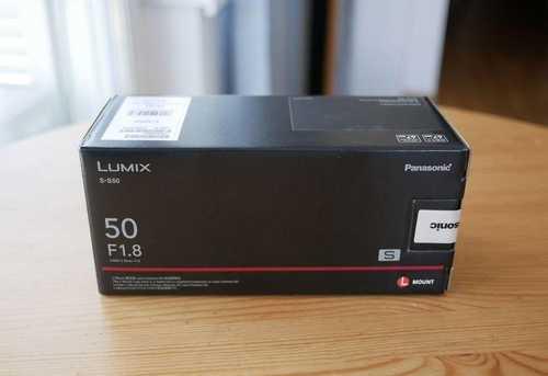 Объектив Panasonic Lumix S 50mm f/1.8