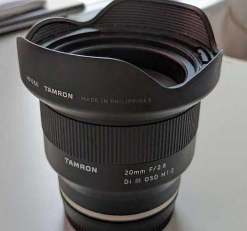 Объектив tamron 20mm для sony FE