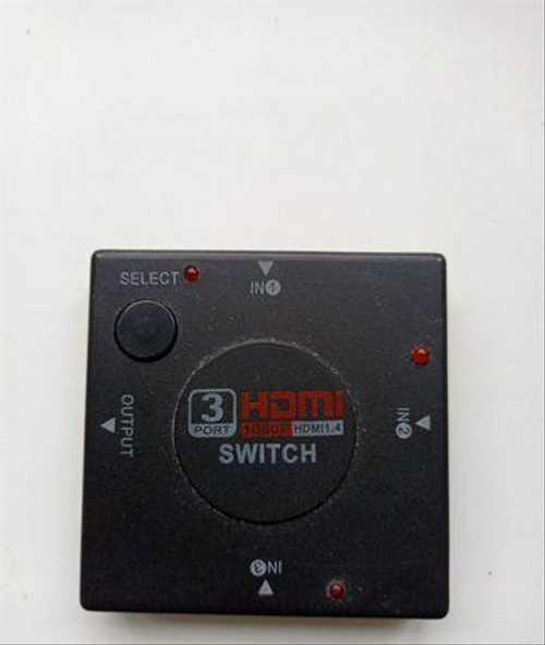 Switch hdmi 1080p