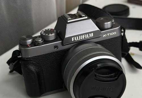 Fujifilm xt100 body + обьективы