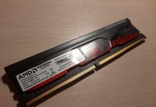 Оперативная память AMD ddr4 4gb