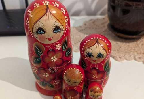Матрёшка из 5 элементов, 5 мест