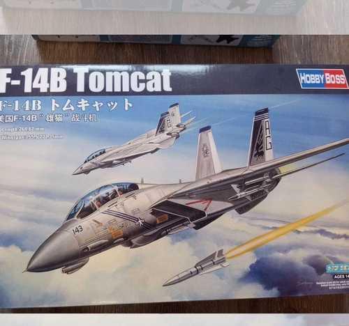 Сборная модель Hobby boss f -14b Tomcat 1/72