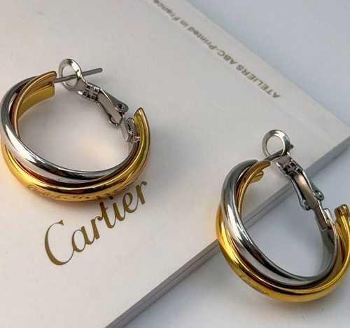 Серьги Cartier