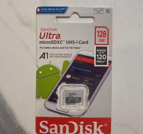 Флешка 128 гб micro sd