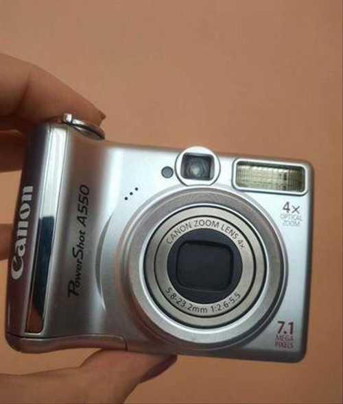 Фотоаппарат Canon Power Shot A550 7,1 megapixels