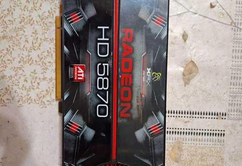 Видеокарта XFX Radeon HD 5870 1024Mb gddr5