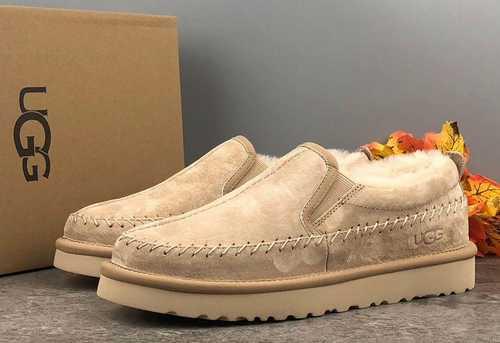 Угги слипоны женские Ugg Stitch Slip On Sand