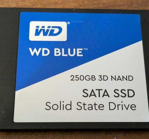 SSD WD blue 256 Gb