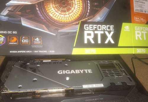 Видеокарта Gigabyte Geforce RTX 3070 8 Gb