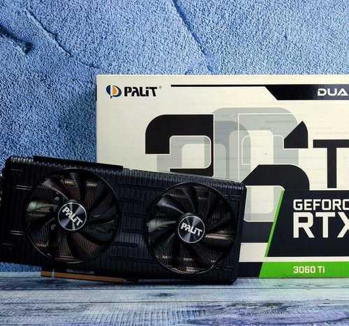 Видеокарта Palit RTX 3060 ti Dual