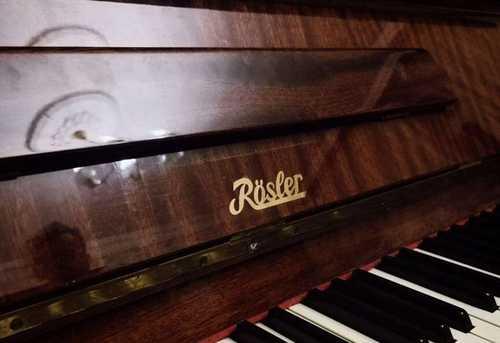 Фортепиано (пианино) Rosler (Rösler, Чехия)