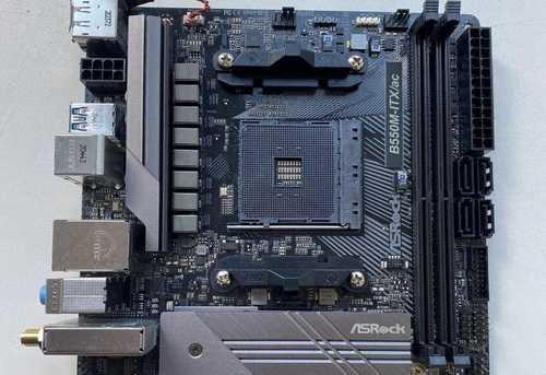 Материнская плата ASRock B550M-ITX/AC DDR4