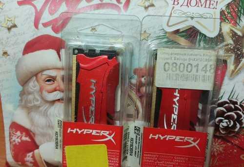 Память DDR3 4Gb 2 шт 1866Мгц HyperX