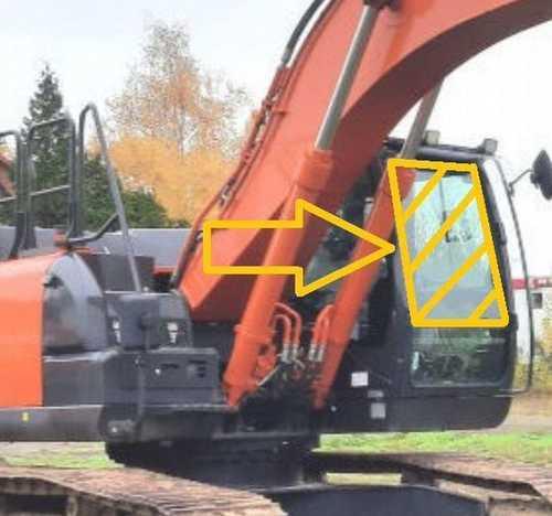 Триплекс стекло лобовое для Hitachi Zaxis