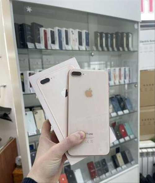 iPhone 8plus 64gb розовое золото б/у