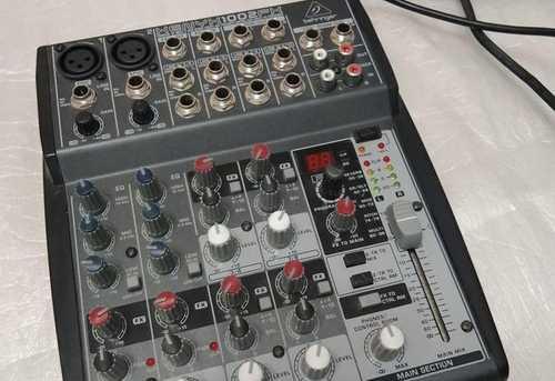 Behringer xenyx 1002fx микшерный пульт