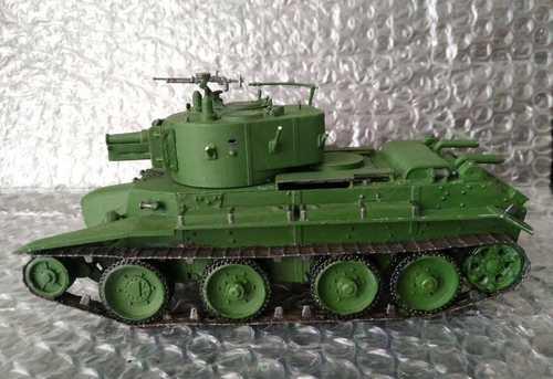 Модель танка бт - 7 с 76 мм пушкой (1:35)