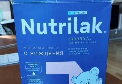 Детское питание смесь nutrilak 1