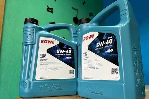 Моторное масло Rowe hightec synt asia SAE 5W-40 5л