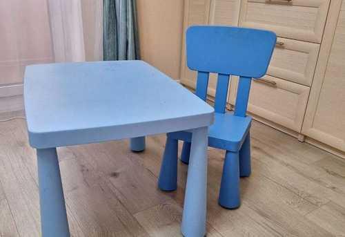 IKEA детский столик и стул