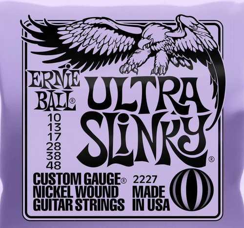 Ernie ball 2227 Nickel Wound Slinky Ultra 10-48 - Струны для электрогитары