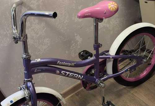 Велосипед для девочки 4-6лет