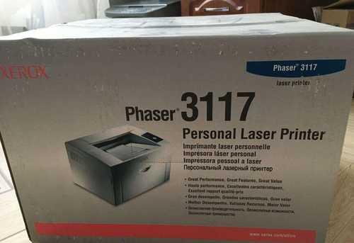 Принтер лазерный черно белый Xerox Phaser3117